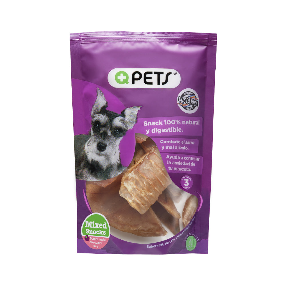 +QPETS DOG SNACKS MIXTOS – HVA Nutrición Animal S.A