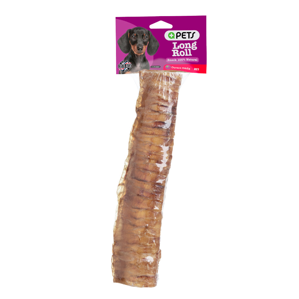 +QPETS DOG LONG ROLL 1UND – HVA Nutrición Animal S.A