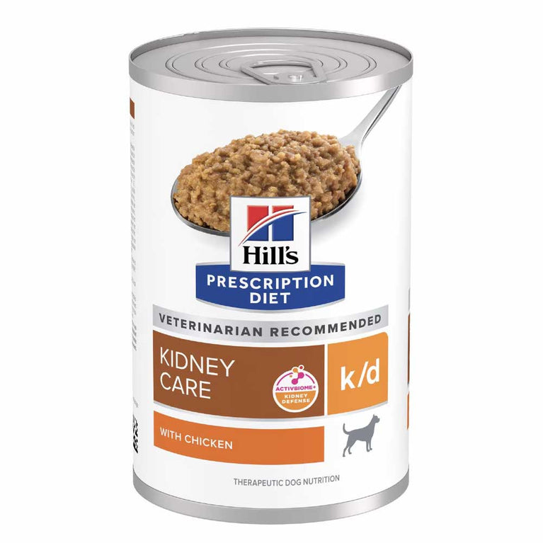 HILLS DOG PRESCRIPTION K/D CKN 370GR – HVA Nutrición Animal S.A